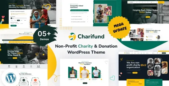 Download ChariFund - Charity & Donation Foundation WordPress Theme ...
