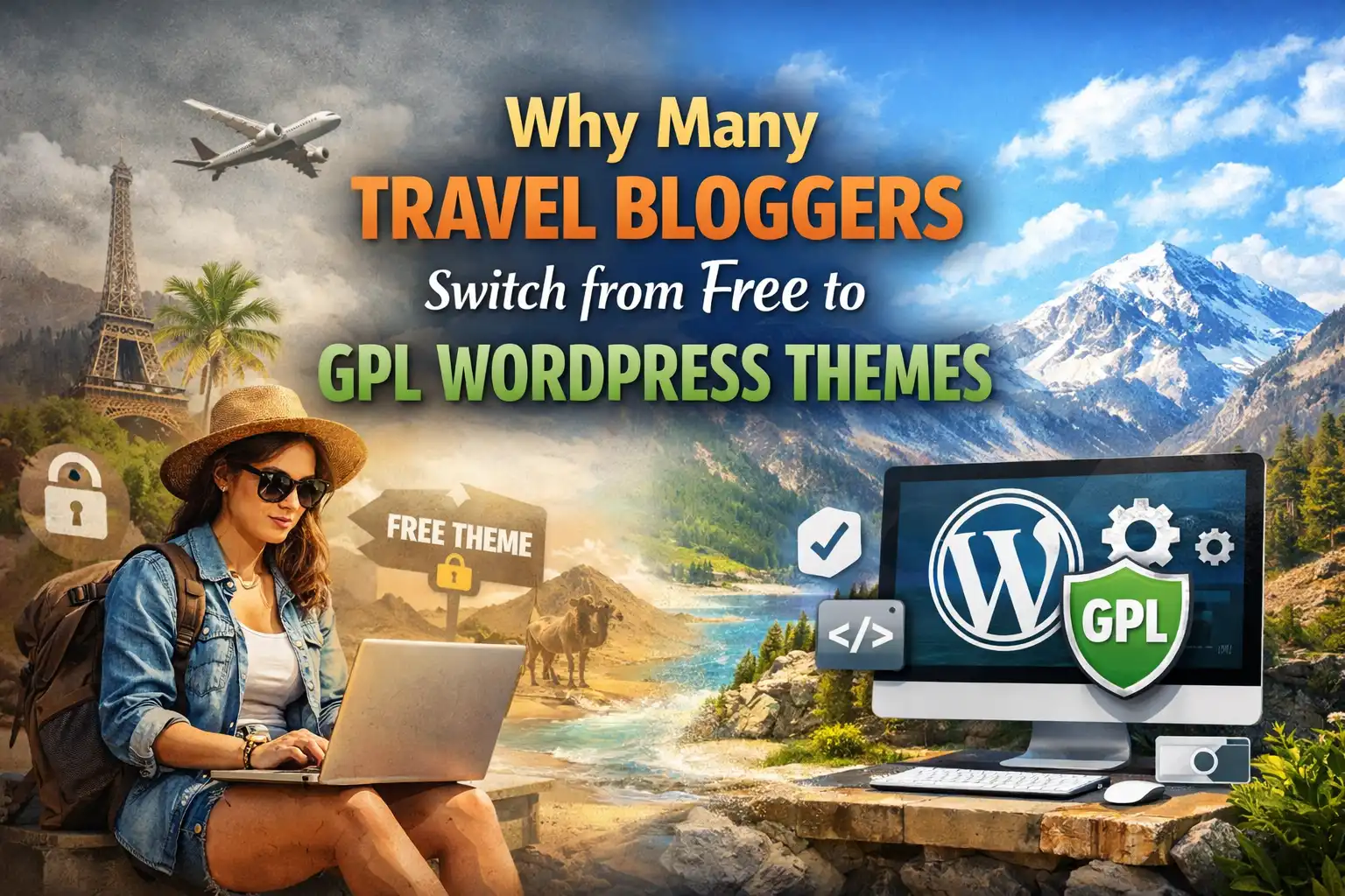 How to Choose Best Free WordPress Theme for Travel Blog